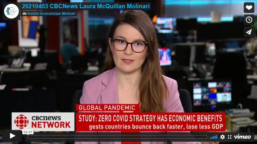 CBC News – Study : Zero Covid strategy has economic benefits - Institut ...